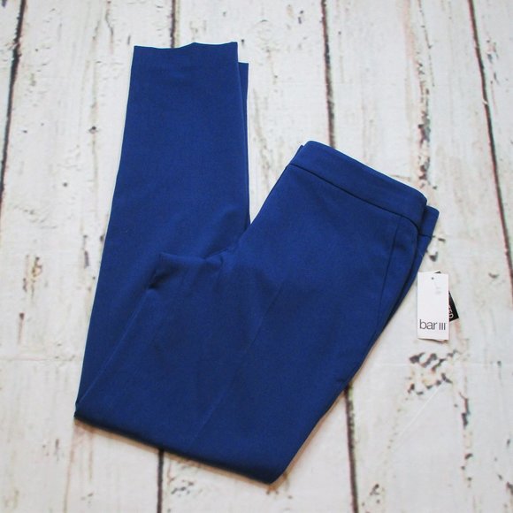 Bar III | Pants & Jumpsuits | Bar Iii Cropped Slim Leg Pants | Poshmark